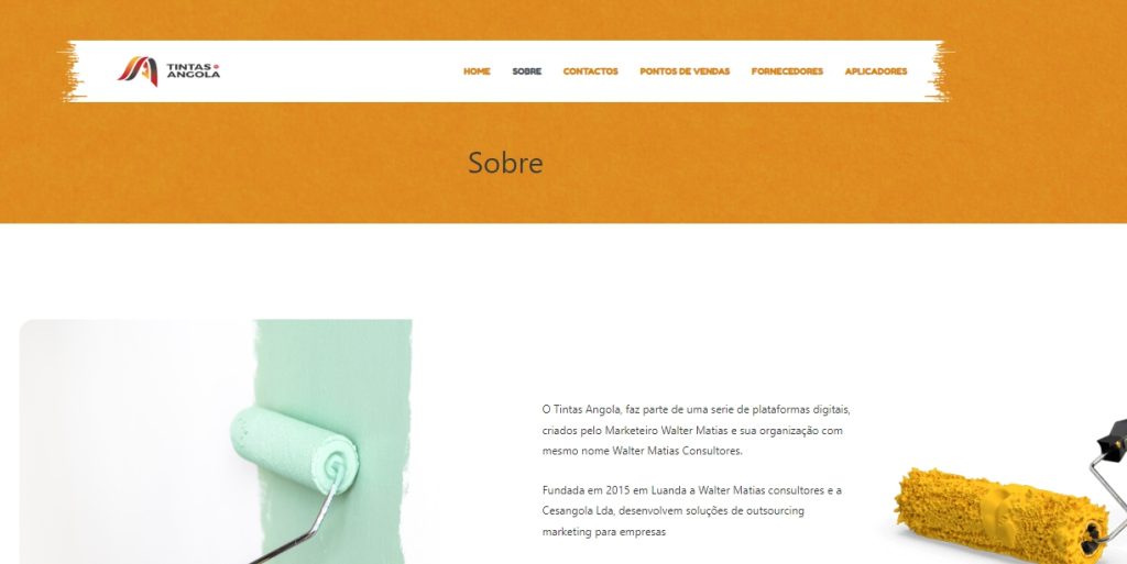 Tintas Angola - Conexão Web